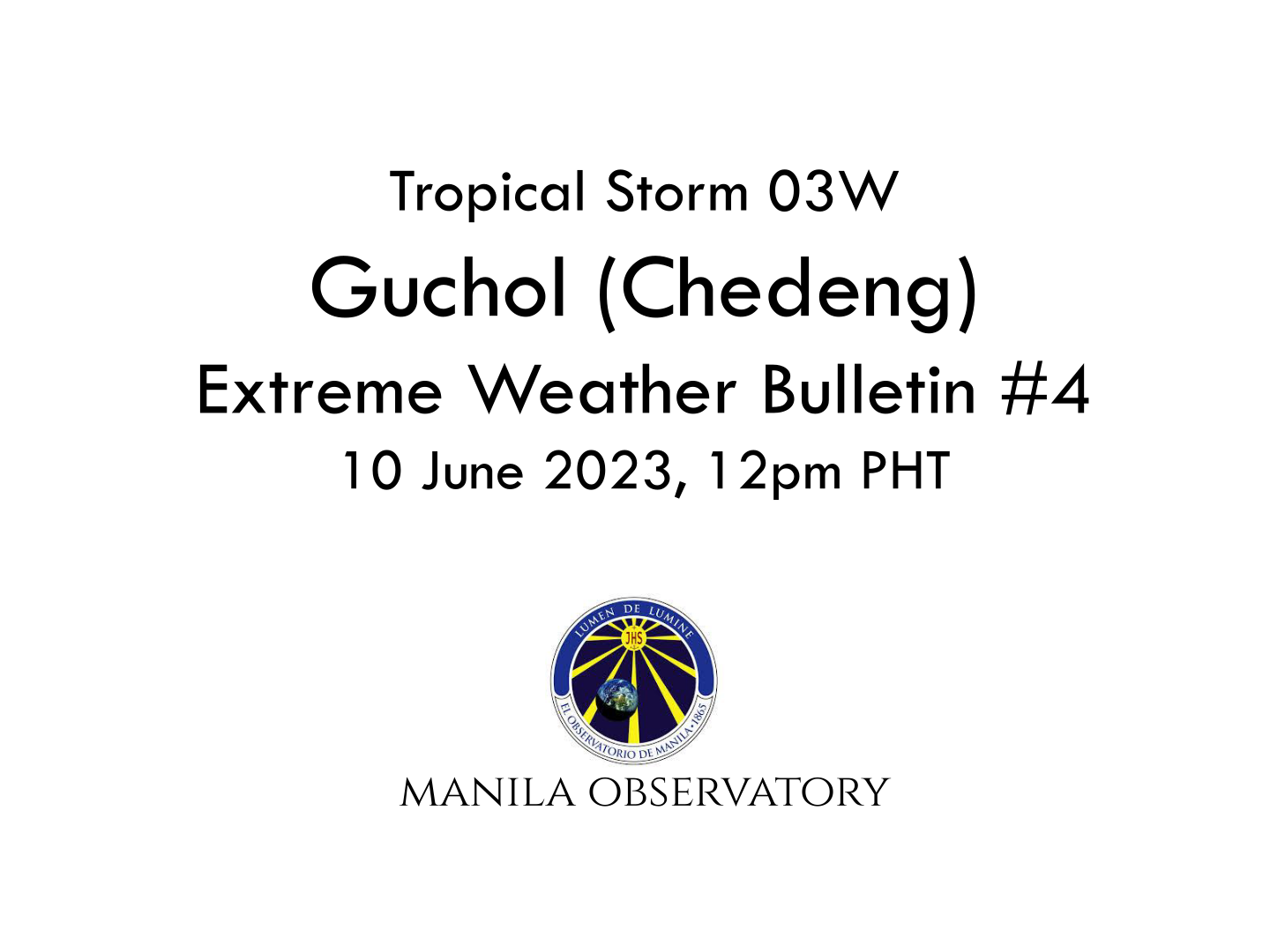 Panahon - Manila Observatory